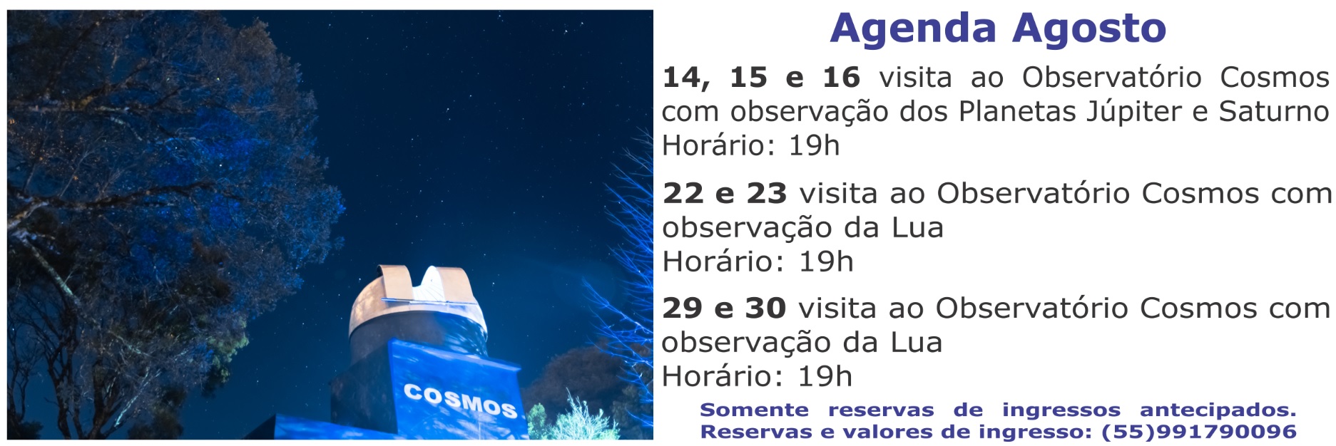 OBSERVATÓRIO BIOASTRONÔMICO COSMOS